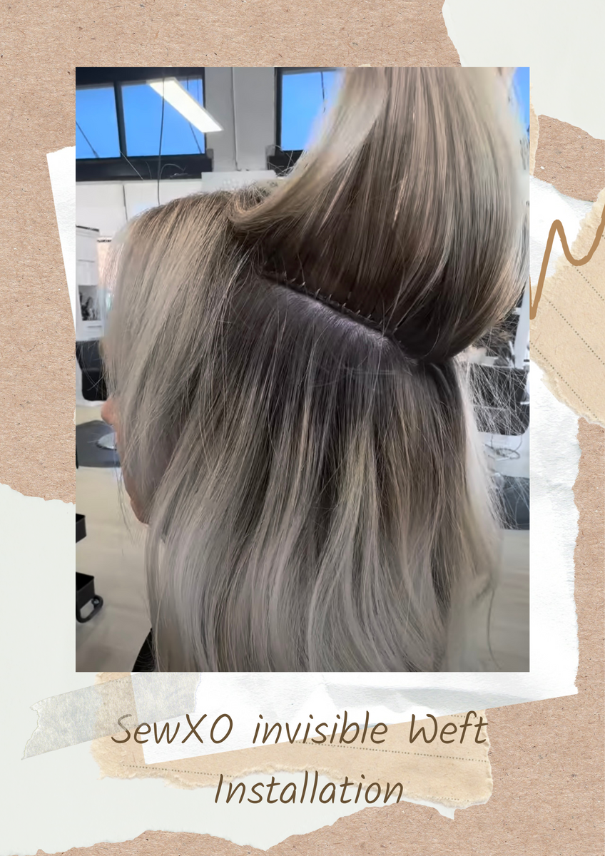 SewXO Invisible Extension Method (Handtied Extensions) – hellodarlingxo